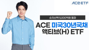 한투운용 ACE 미국30년국채액티브(H) ETF, 순자산액 5000억원 돌파